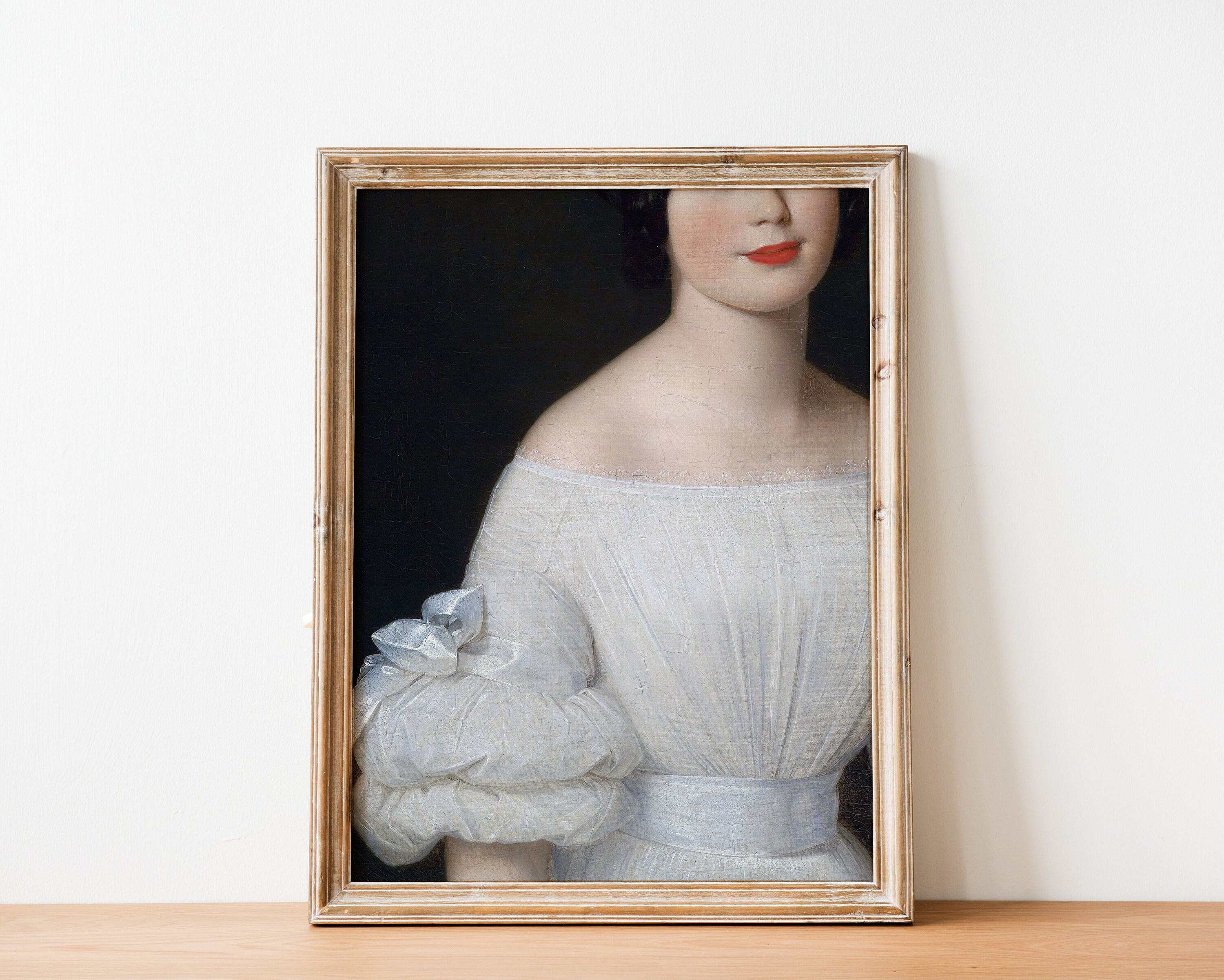 Victorian Woman Altered Antique Portrait Art Whimsical - Etsy