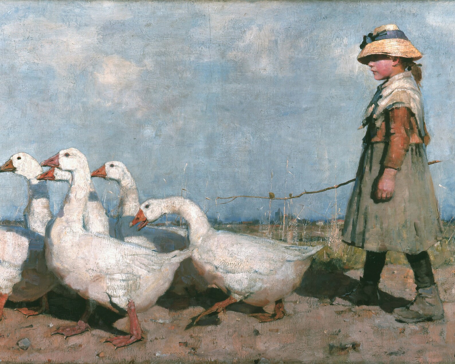 Mother Goose Painting Printable Nursery Wall Art Antique - Etsy