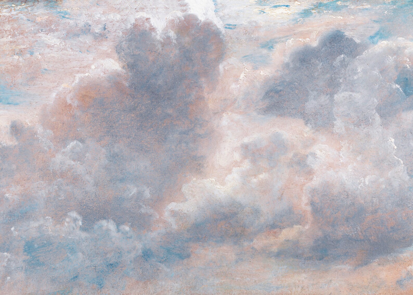 Magical Cloud Print Nursery Wall Art | Vintage Painting | Printable Art ...