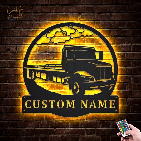 Tow Truck Led Sign - Etsy
