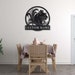 Personalized Black Cat Floral Metal Sign Art, Custom Black Cat Floral ...