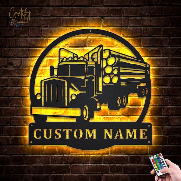 Log Truck Signs - Etsy
