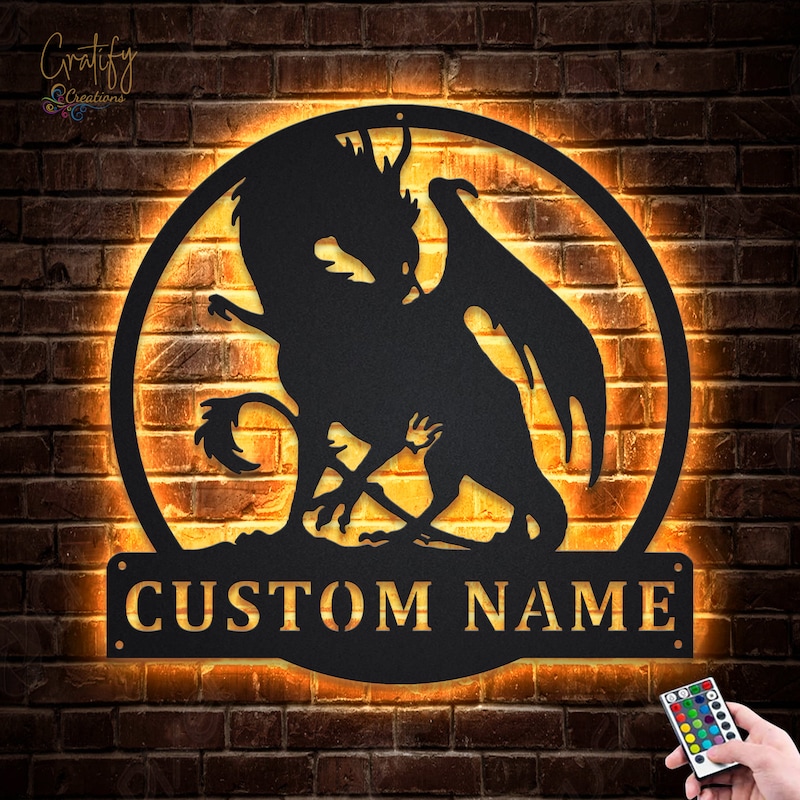 Dragon Sign - Etsy