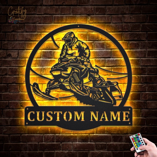 Snowmobile Wall Art - Etsy