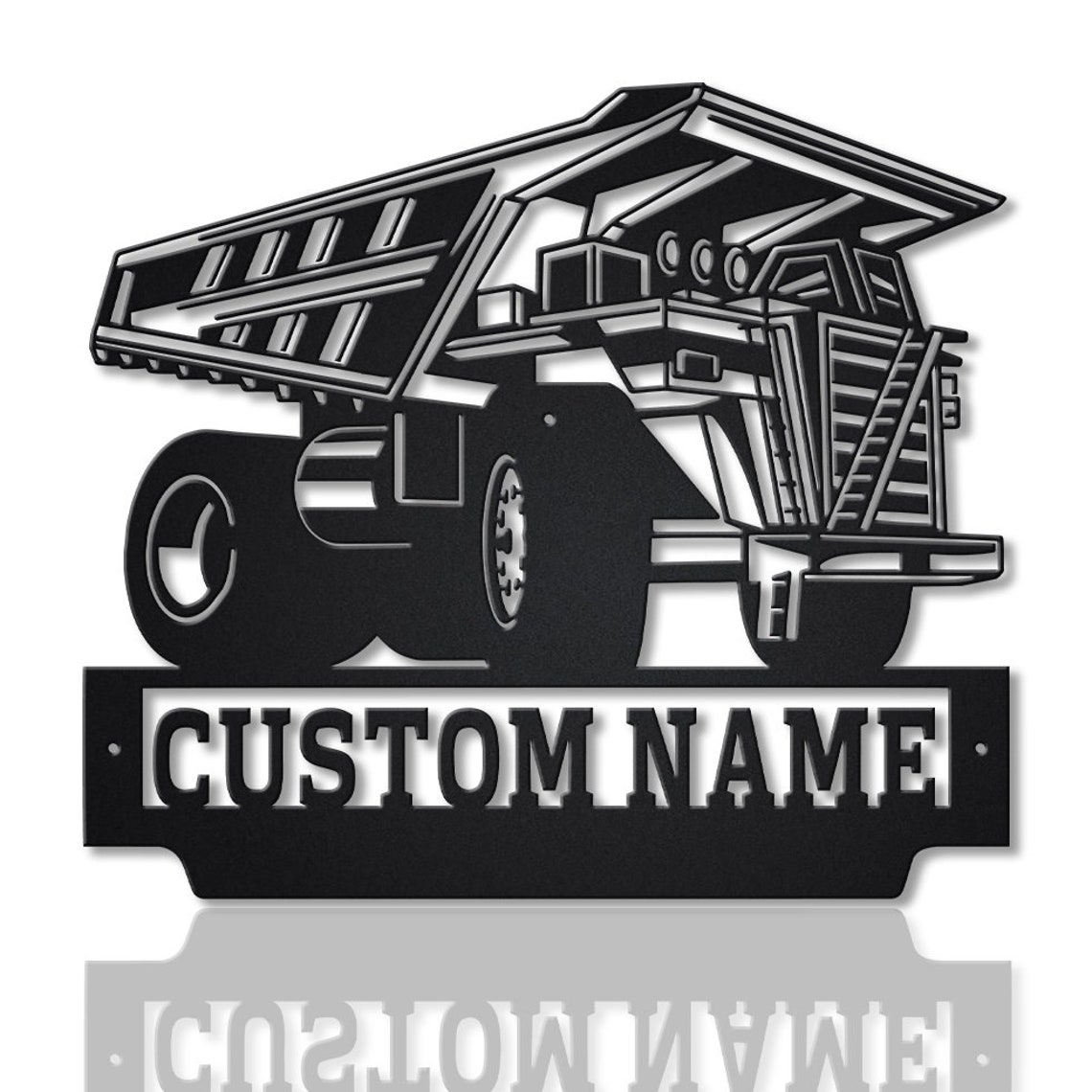 Haul Truck Metal Wall Art V2 Custom Hau Truck Metal Signs - Etsy