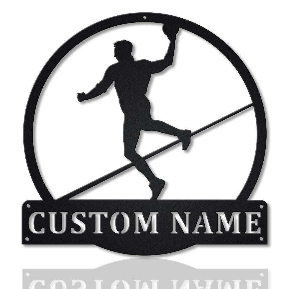 Personalized Handball Sport Metal Sign With LED Lights, Custom Handball ...