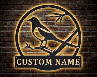 Magpie Custom Gift - Etsy