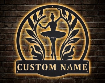 Personalized Ballet Sign - Etsy
