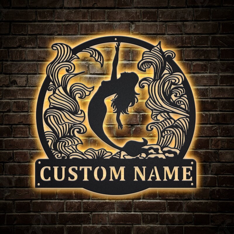 Mermaid Sign - Etsy