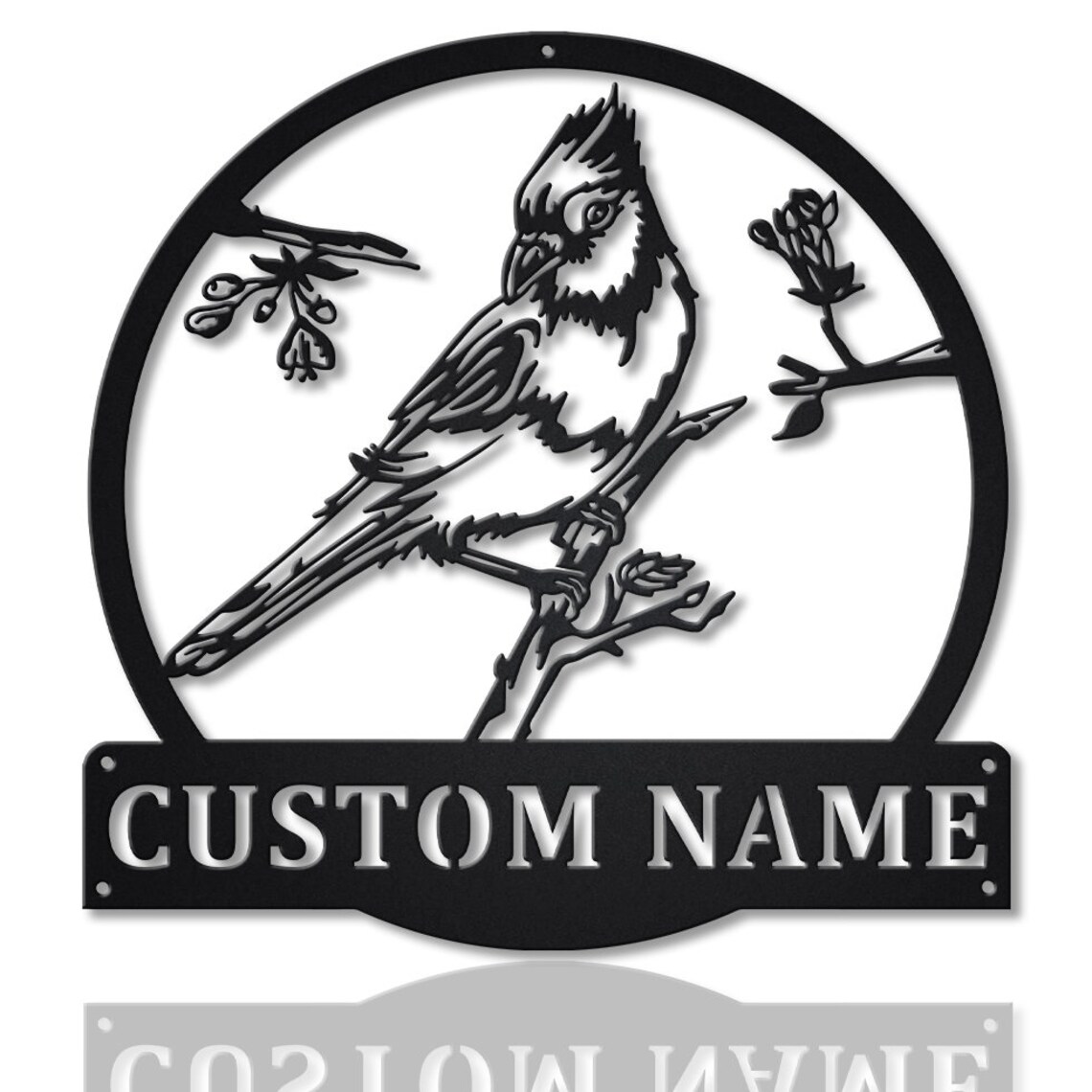 Blue Jay Bird Metal Sign Art, Custom Blue Jay Bird Metal Sign, Blue Jay ...