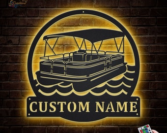 Pontoon Boat Flyer - Etsy