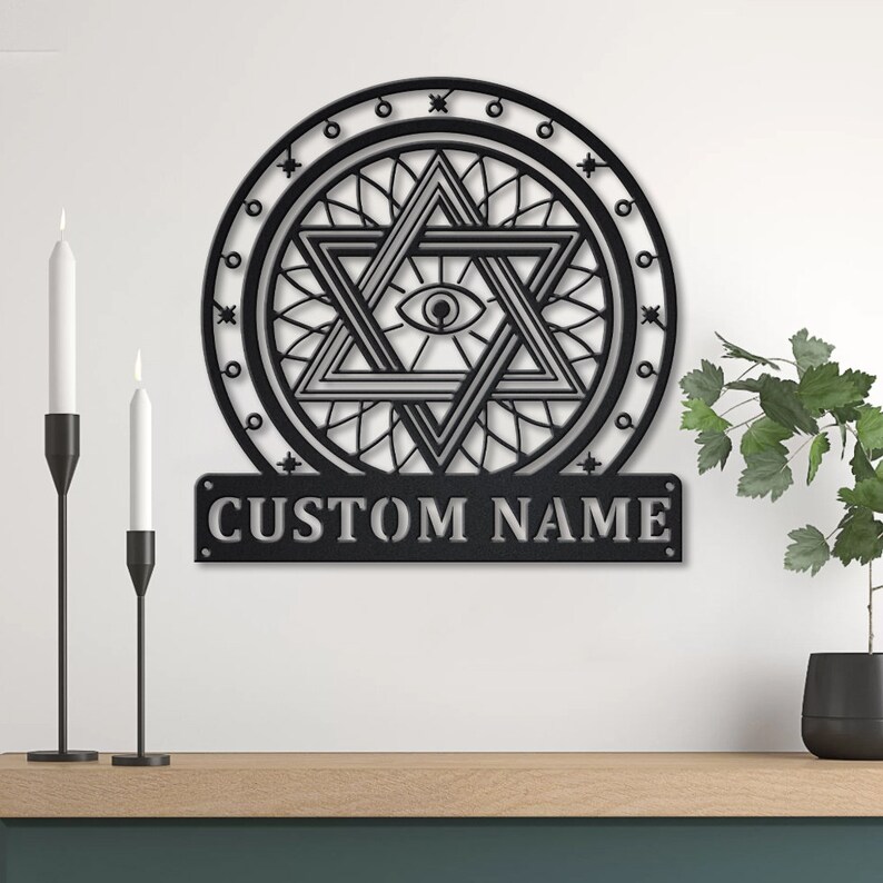 Masonic Freemason Metal Wall Art LED Lights V1, Custom Masonic Metal ...