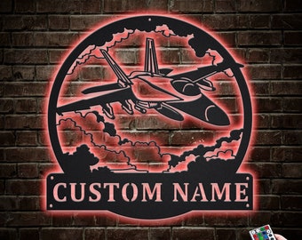 Custom Metal Air Force Sign - Etsy