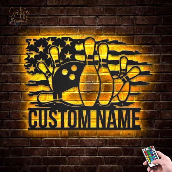 Bowling Alley Sign - Etsy