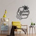 Bee Metal Sign LED Lights V1, Custom Honey Bee Metal Sign, Bee ...