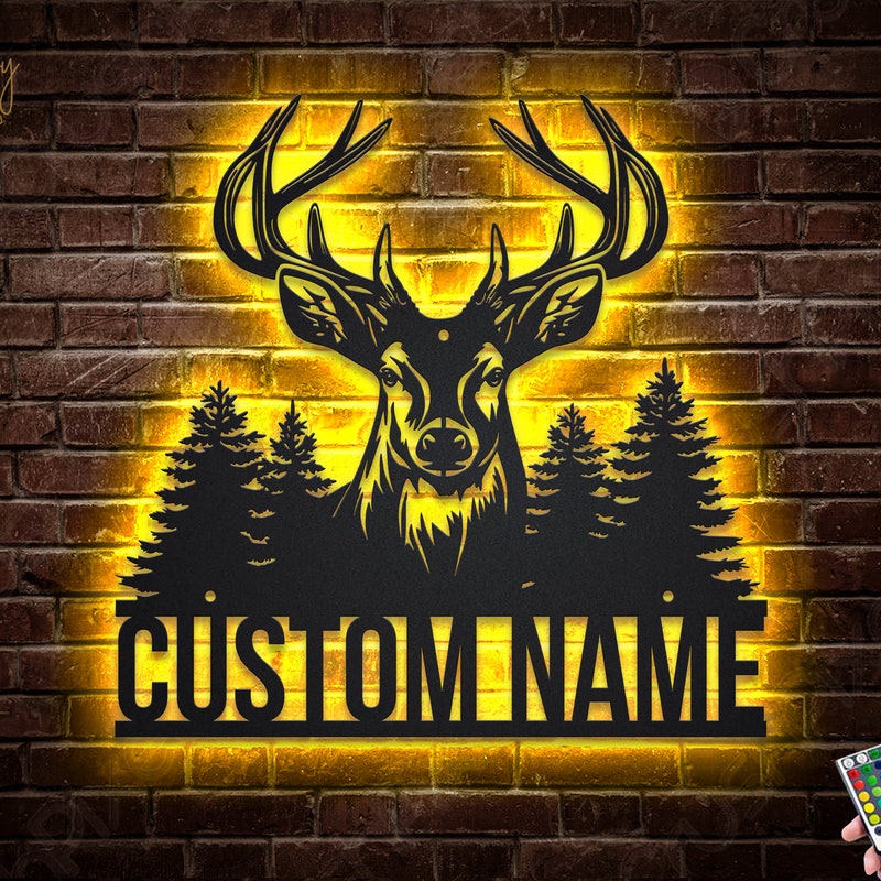 Deer Hunting Sign - Etsy