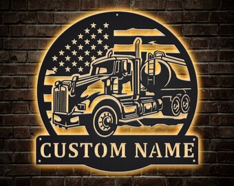 Tanker Truck Sign - Etsy