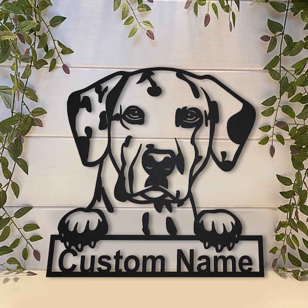 Metal Dalmatian Sign - Etsy