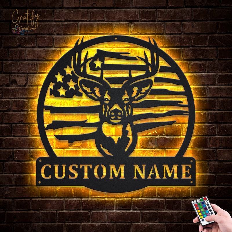 Metal Hunting Sign - Etsy