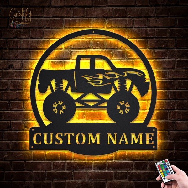 Monster Truck Lights - Etsy