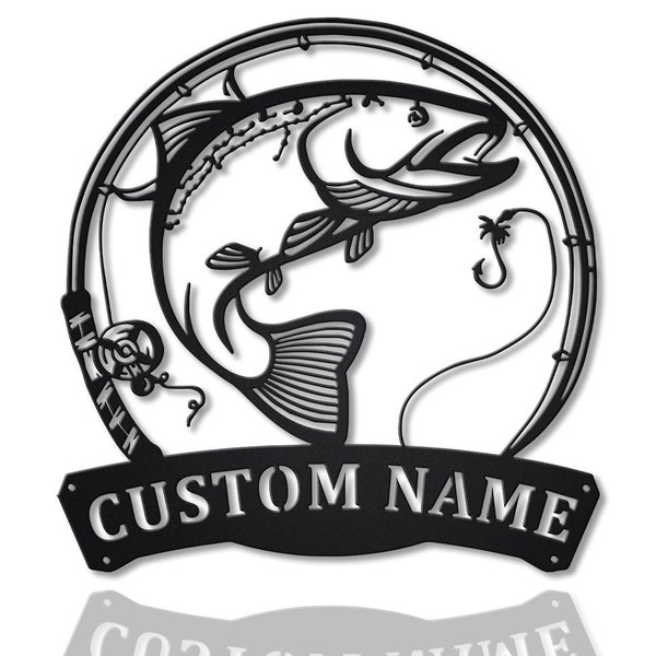 Metal Fish Cutout - Etsy