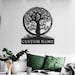 Bonsai Tree Metal Sign LED Lights V1, Custom Bonsai Tree Metal Sign ...