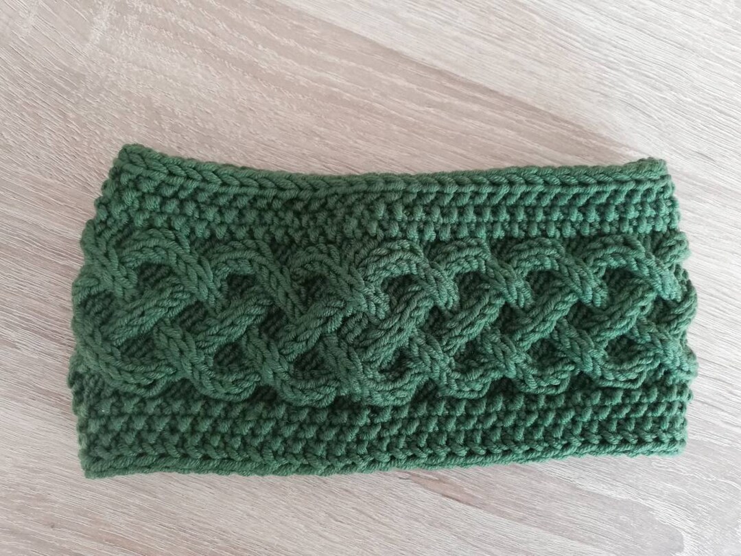 Headband With Celtic Braid Pattern - Etsy