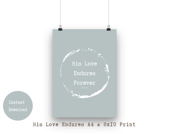 Love Endures Forever - Etsy
