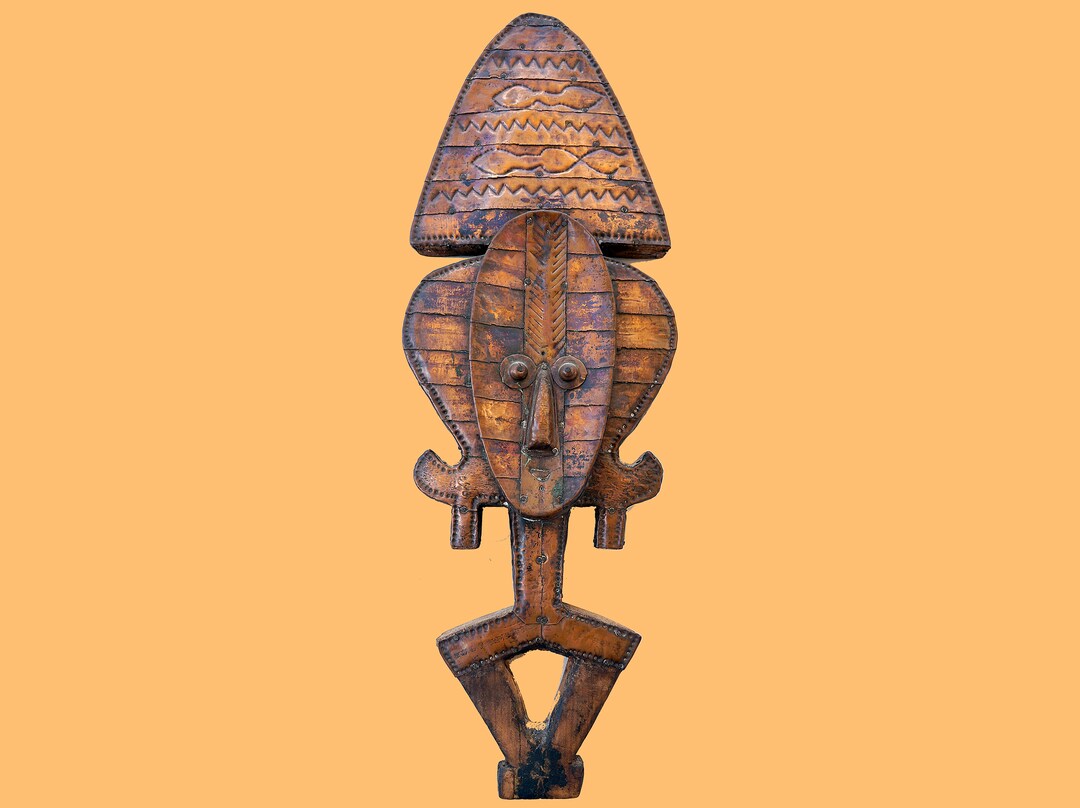 Authentic Kota Mask, Mbulu Ngulu, Vintage African Tribal Mask ...