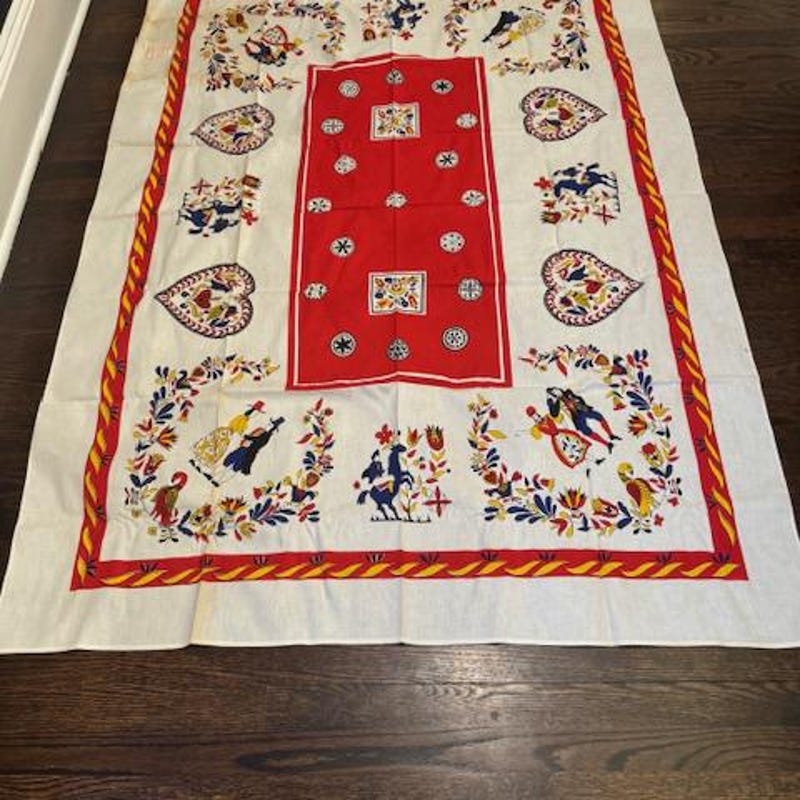 Dutch Tablecloth - Etsy