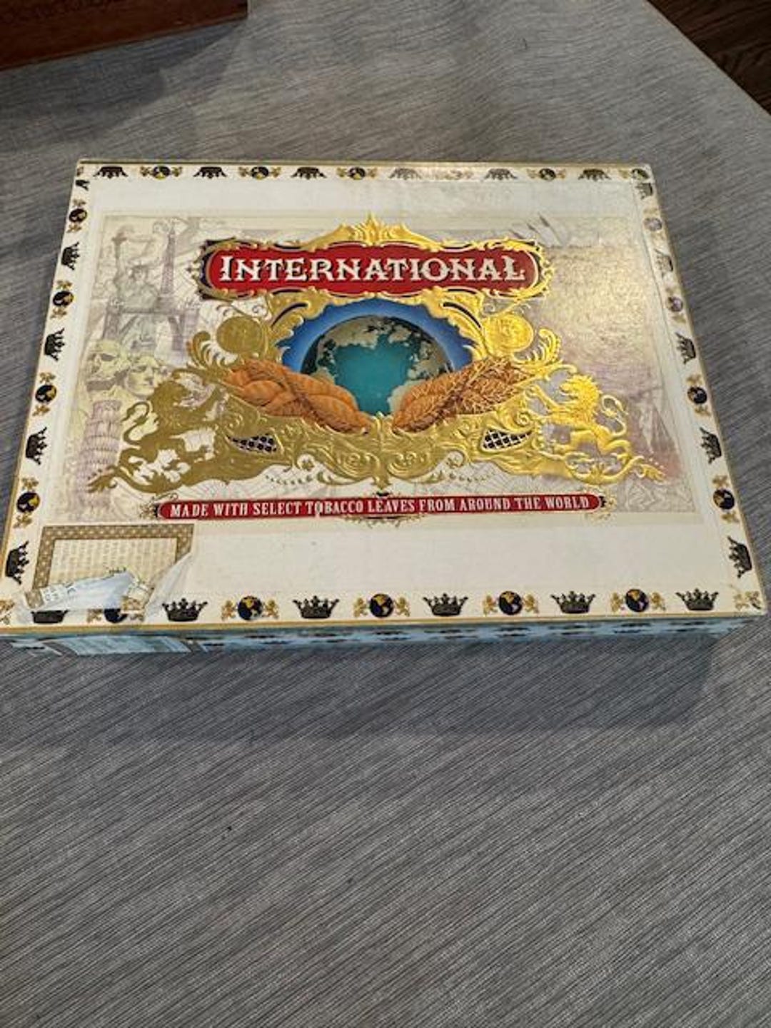 Vintage Cigar Box - International Dominican Republic Sello De Garantia ...
