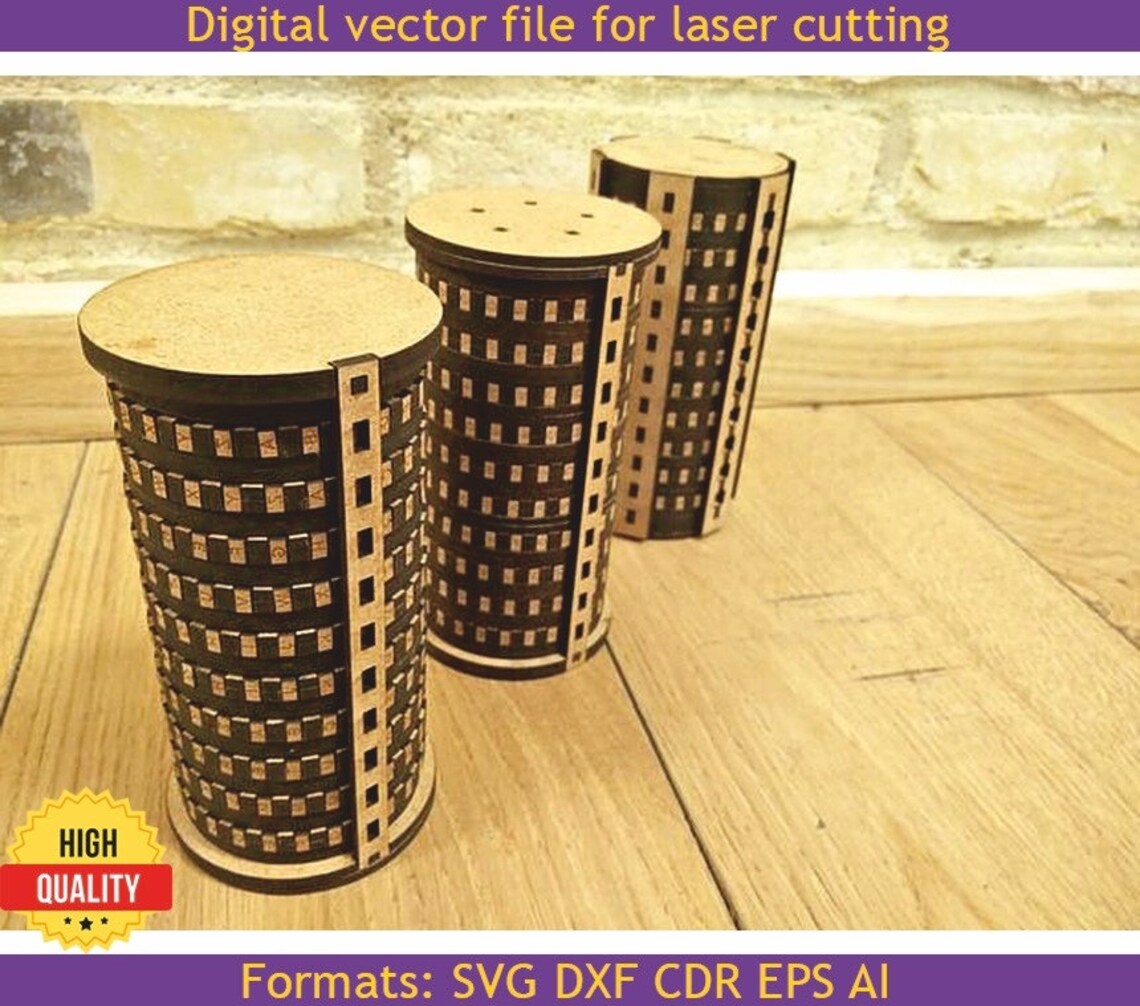 Puzzle Box Laser Cut Files SVG DXF CDR Vector Plans Glowforge Etsy
