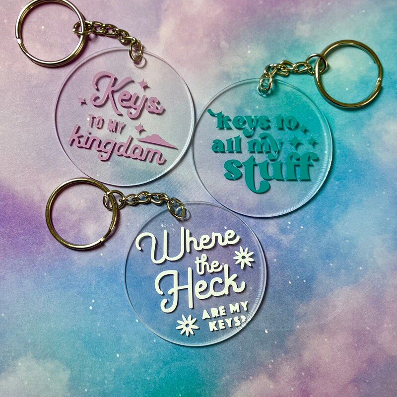 Handmade Keychains - Etsy