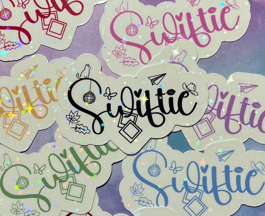 Swiftie Sticker, Water Bottle Sticker, Kindle Sticker, Laptop Sticker ...