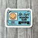 Late Night Readers Club Sticker, Water Bottle Sticker, Kindle Sticker ...
