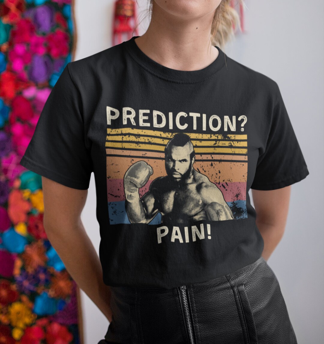 Clubber Lang Prediction Pain Vintage T Shirt, Hoodie, Sweatshirts - Etsy