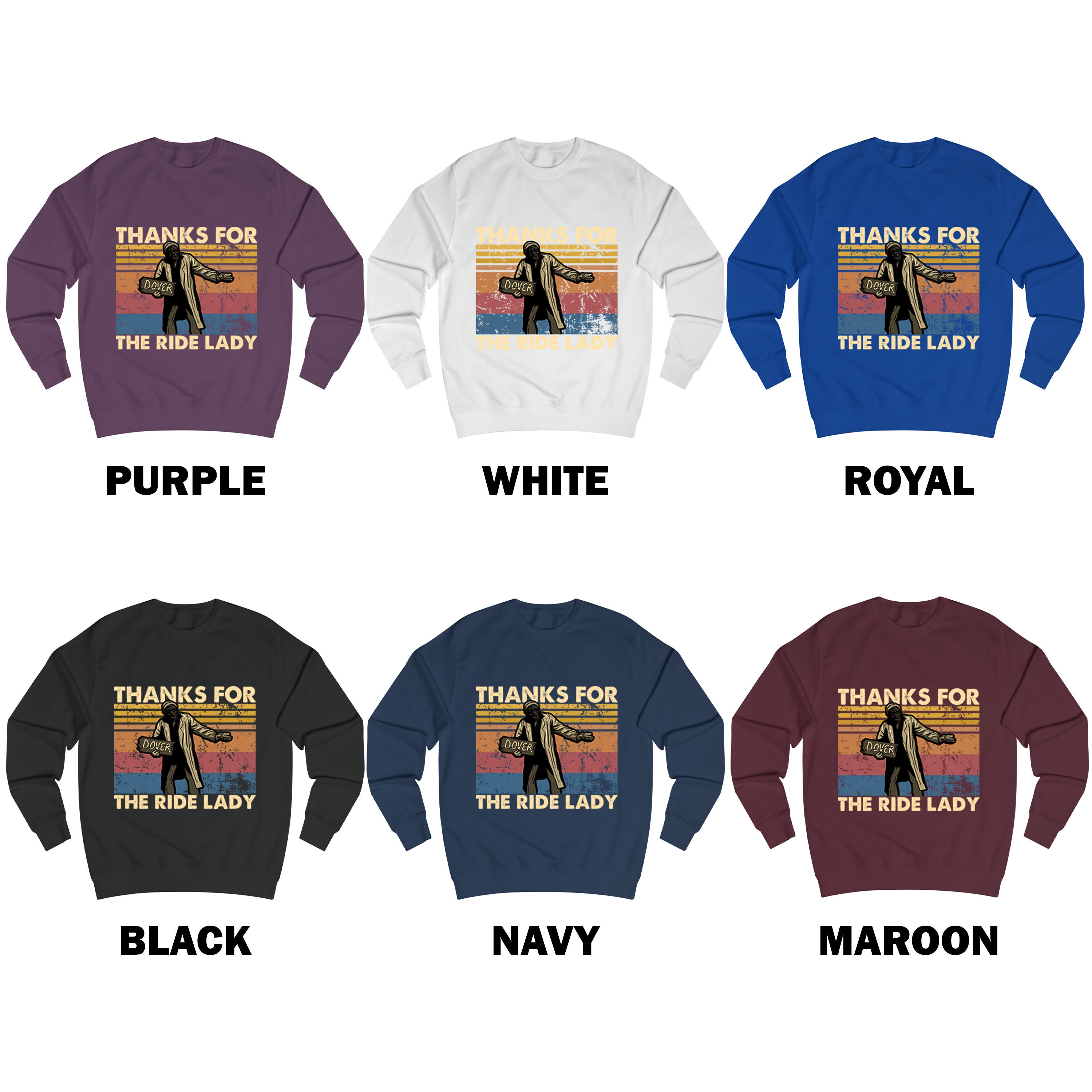 Thank for the Ride Lady Vintage Retro T-shirt Hoodie - Etsy