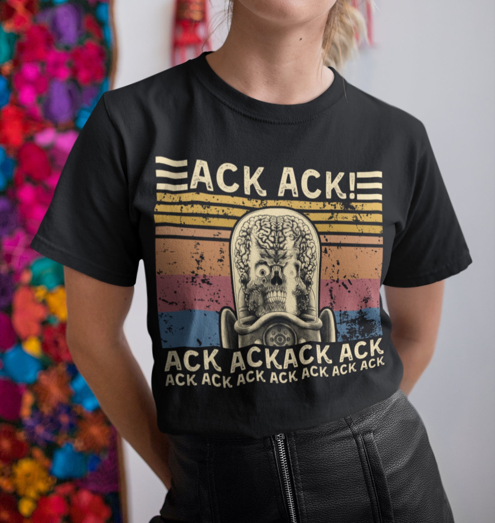 Mars Attacks Martians Ack Ack Ack Ack Vintage T Shirt Hoodie - Etsy