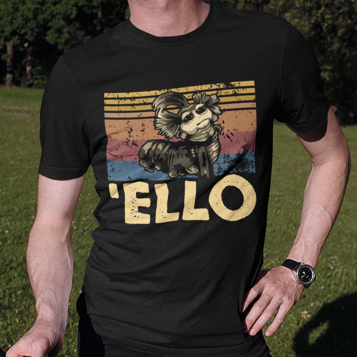 Ello Worm Labyrinth Vintage Retro Unisex T-shirt, Hoodie, Sweatshirts ...