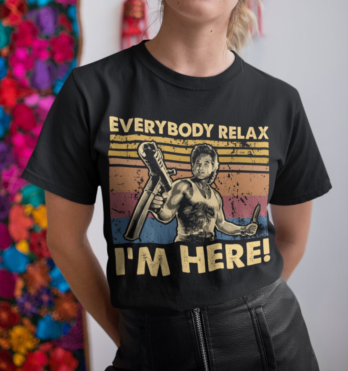Jack Burton Everybody Relax Im Here Vintage T Shirt Etsy France