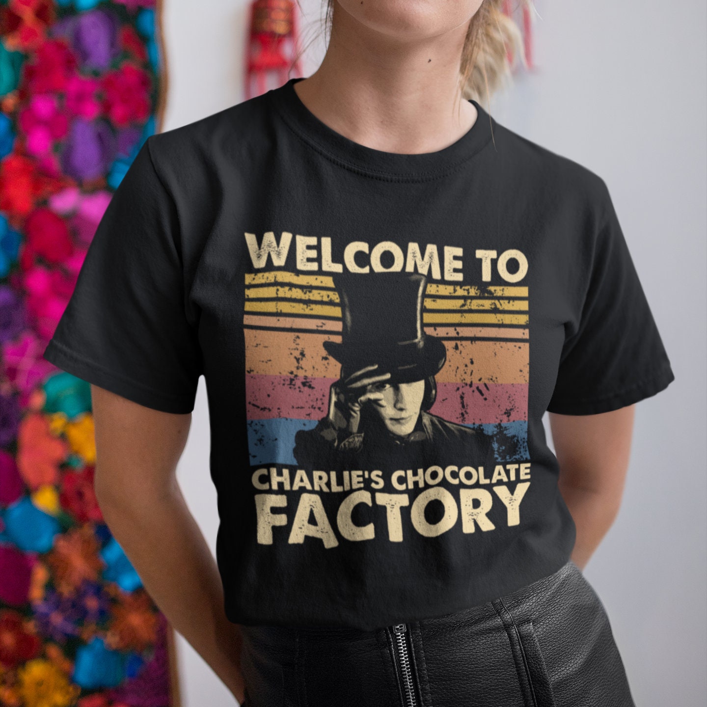Welcome to Charlie's Chocolate Factory Vintage T Shirt, Hoodie ...