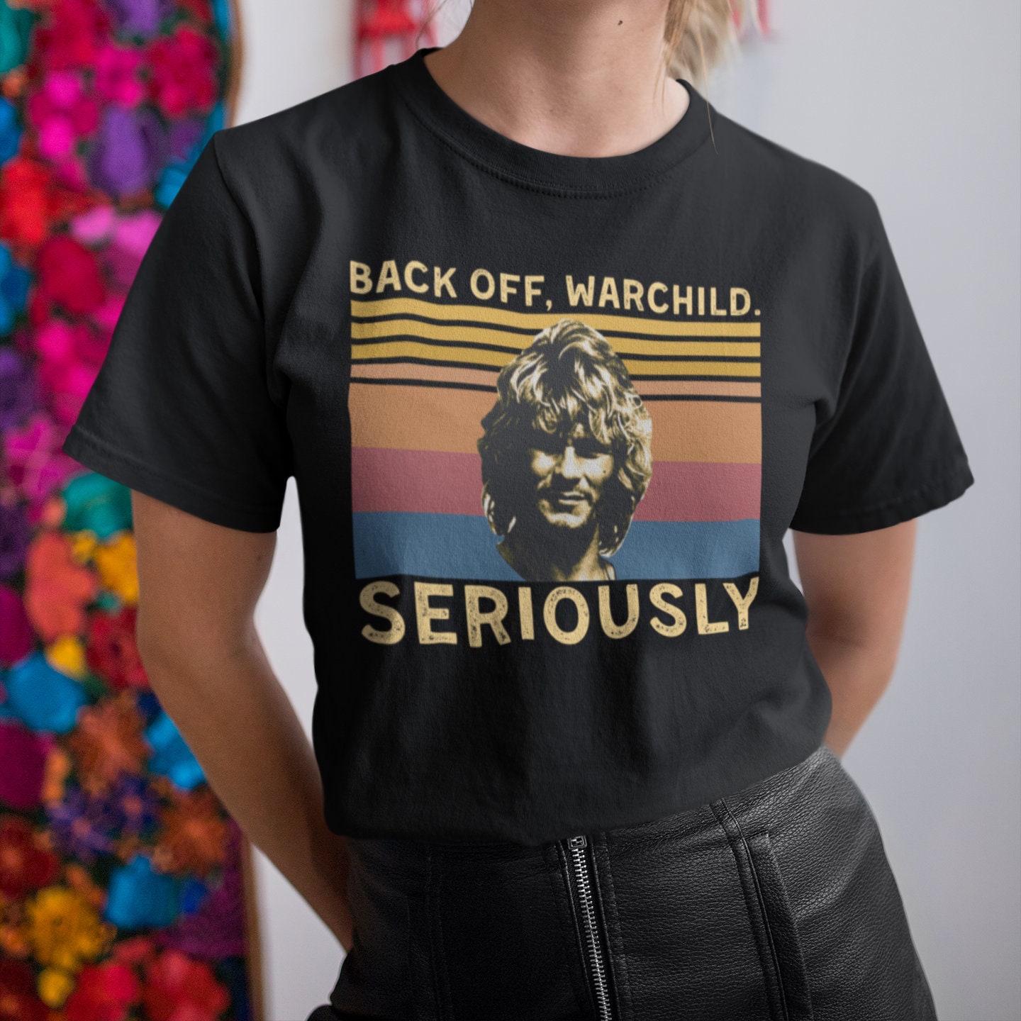 Back off Warchild, Seriously Vintage T Shirt, Hoodie, Sweatshirts - Etsy