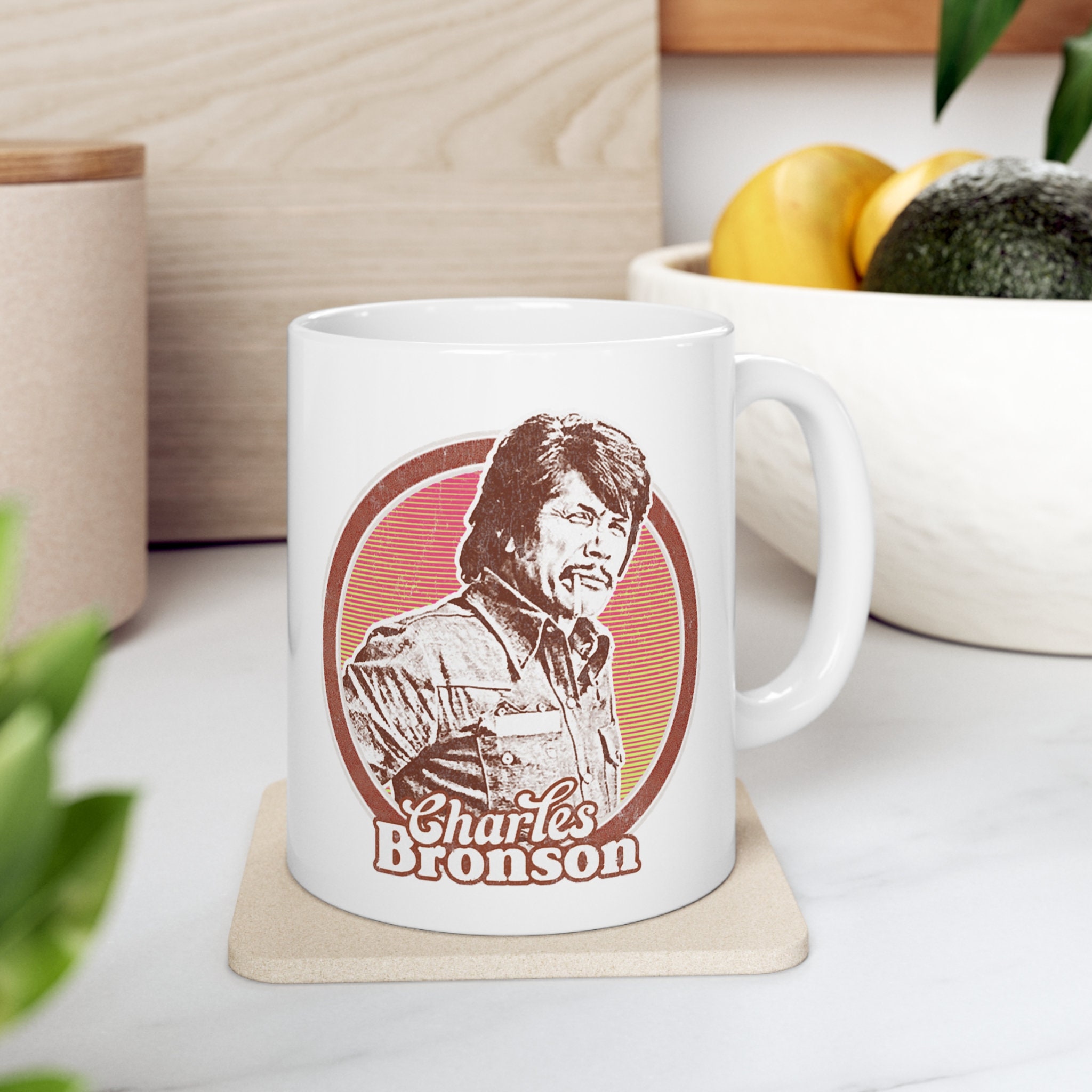 Charles Bronson Vintage 80s Coffee Mug, Cup-tea Mug, Gift Mug - Etsy