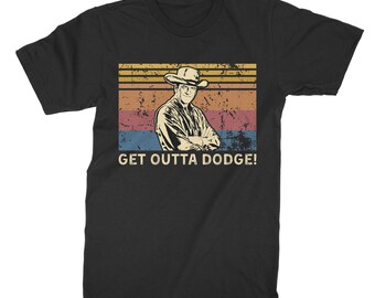 Marshall Matt Dillon Gunsmoke Silhouette Quotes T-shirt Unisex Jersey ...