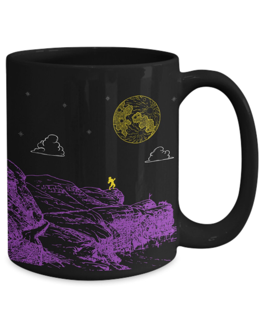 Non-binary Werewolf Pride Mug - Etsy