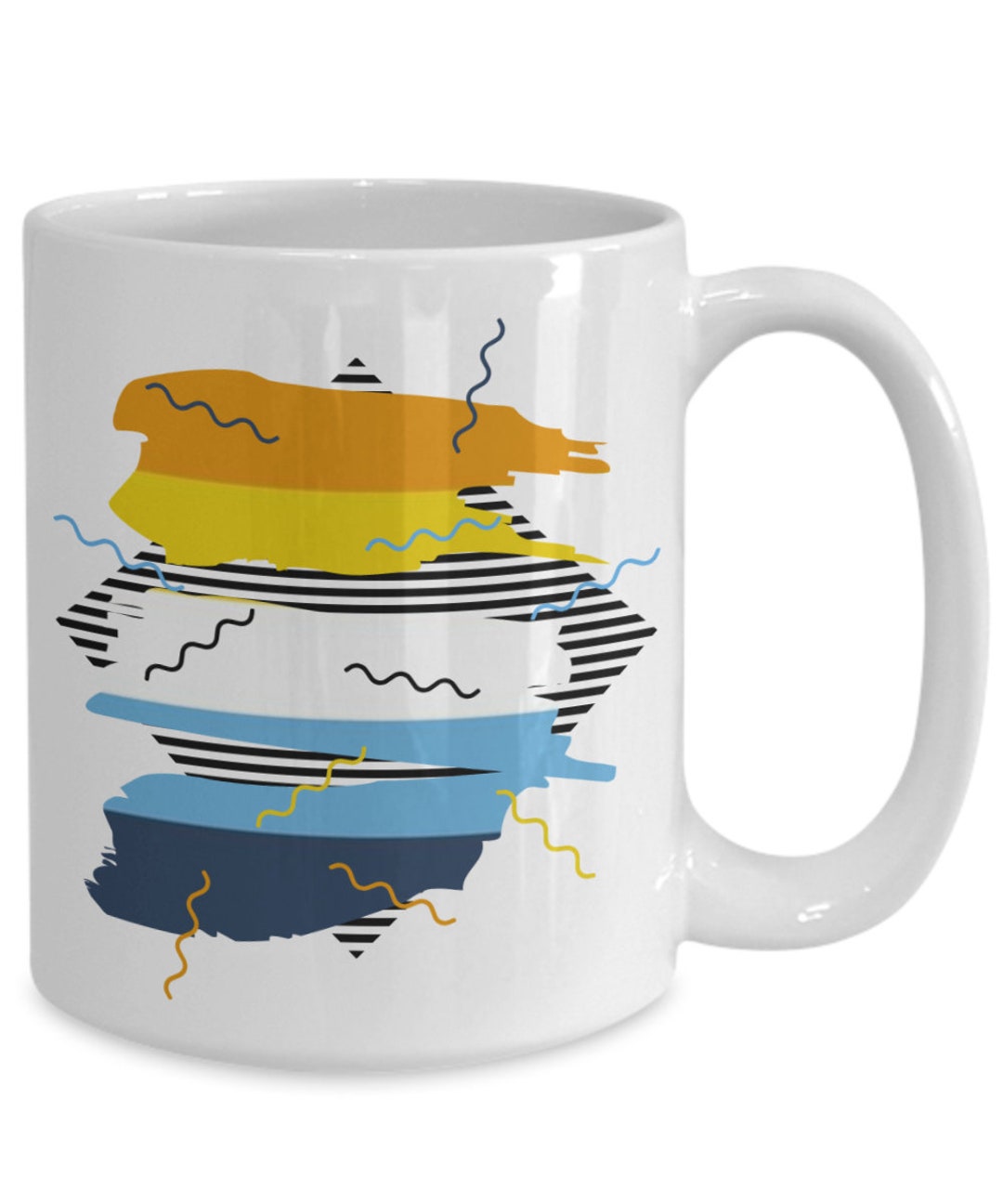 Aroace Retro Design Mug - Etsy