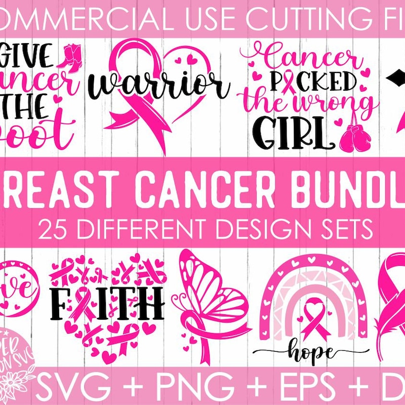 Cancer Svg - Etsy