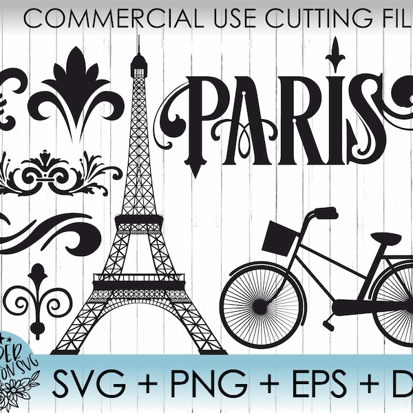 Paris Svg - Etsy