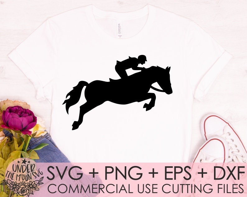 Equestrian Show Jumping SVG / HORSE Svg / Dressage SVG / - Etsy