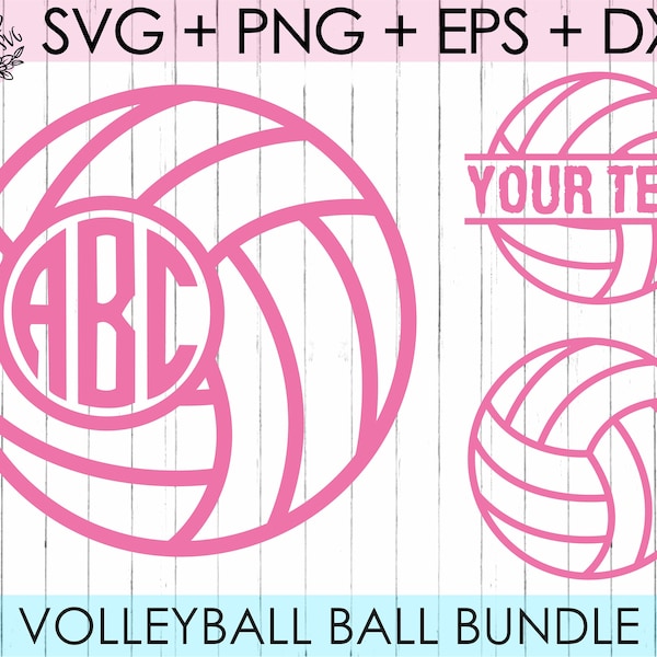 Volleyball Monogram - Etsy